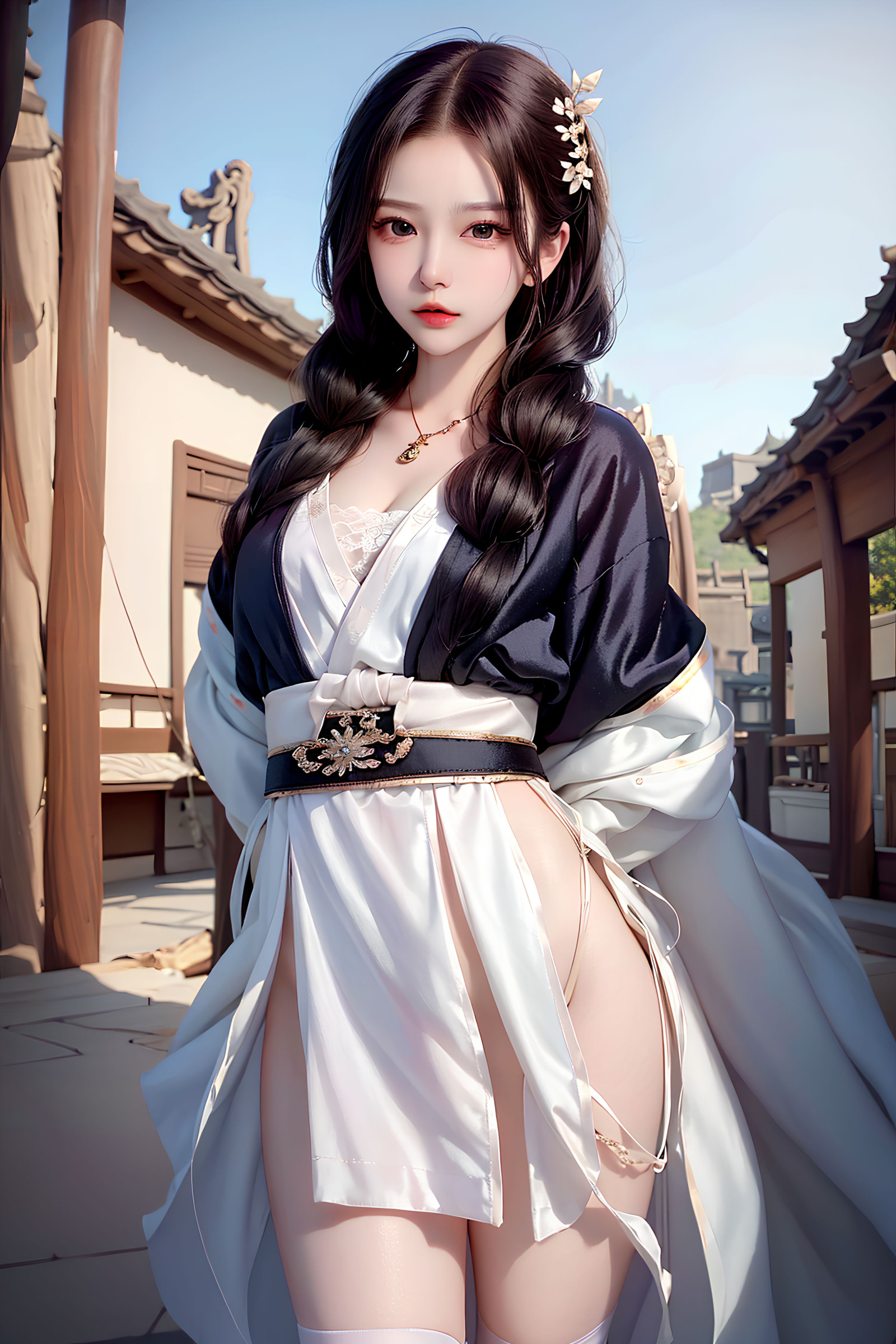 [彩虹猫] 汉服女孩 | 画板 - Voiux 图库