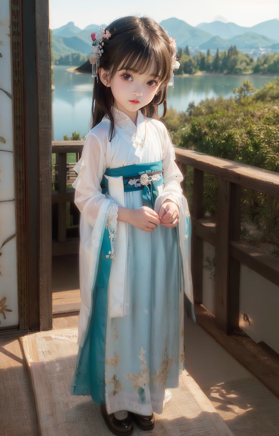 [Pluto Hardess] 漢服ロリ - 白＆赤＆黑 | 画板 - Voiux 图库