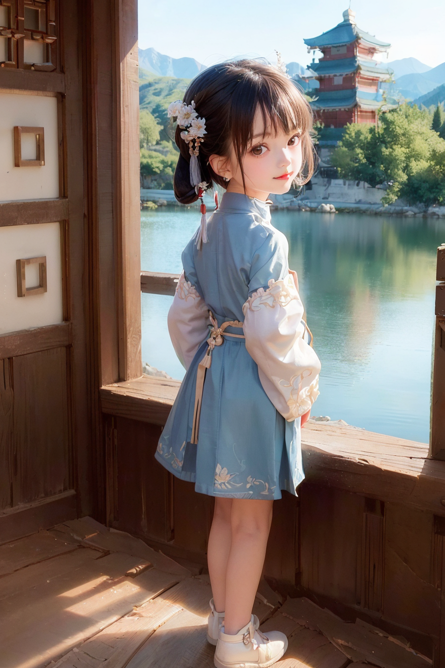 [Pluto Hardess] 漢服ロリ - 白＆赤＆黑 | 画板 - Voiux 图库